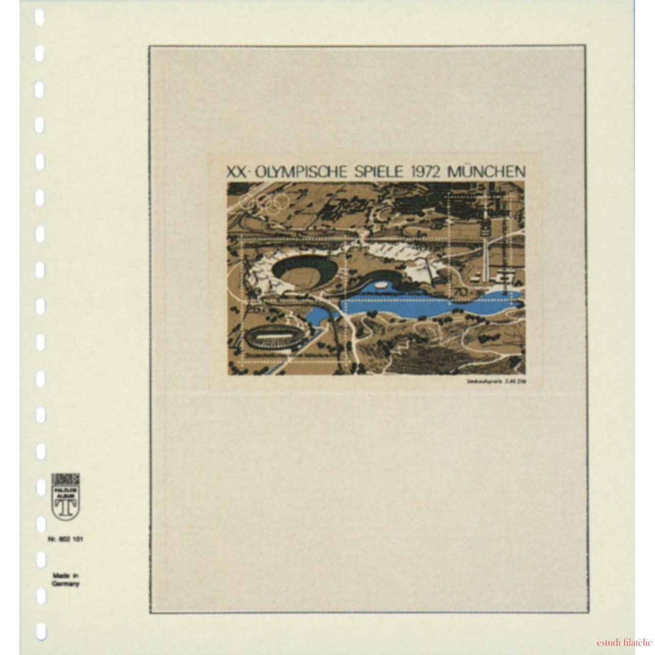 FILATELIA - Material filatélico - Material Lindner - Hojas de Sellos ...