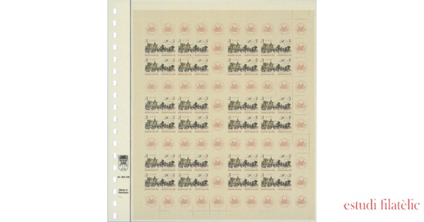 FILATELIA - Material filatélico - Material Lindner - Hojas de Sellos ...